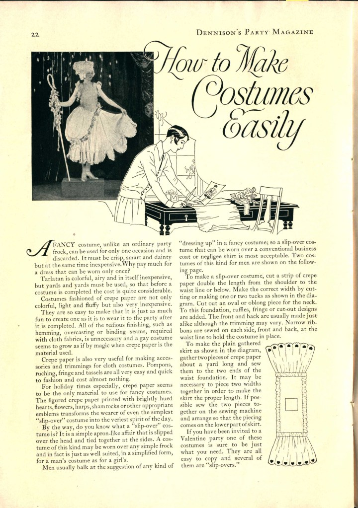 Crepe Paper Costumes – Disposable America